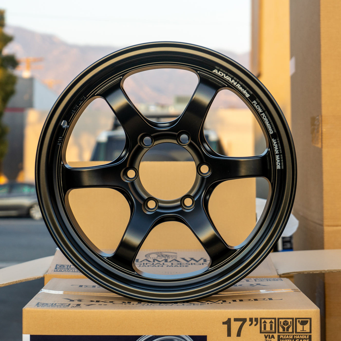 Yokohama Advan RG-D2 - 17x8.5 / 6x139.7 / -10 - Semi Gloss Black (4Run