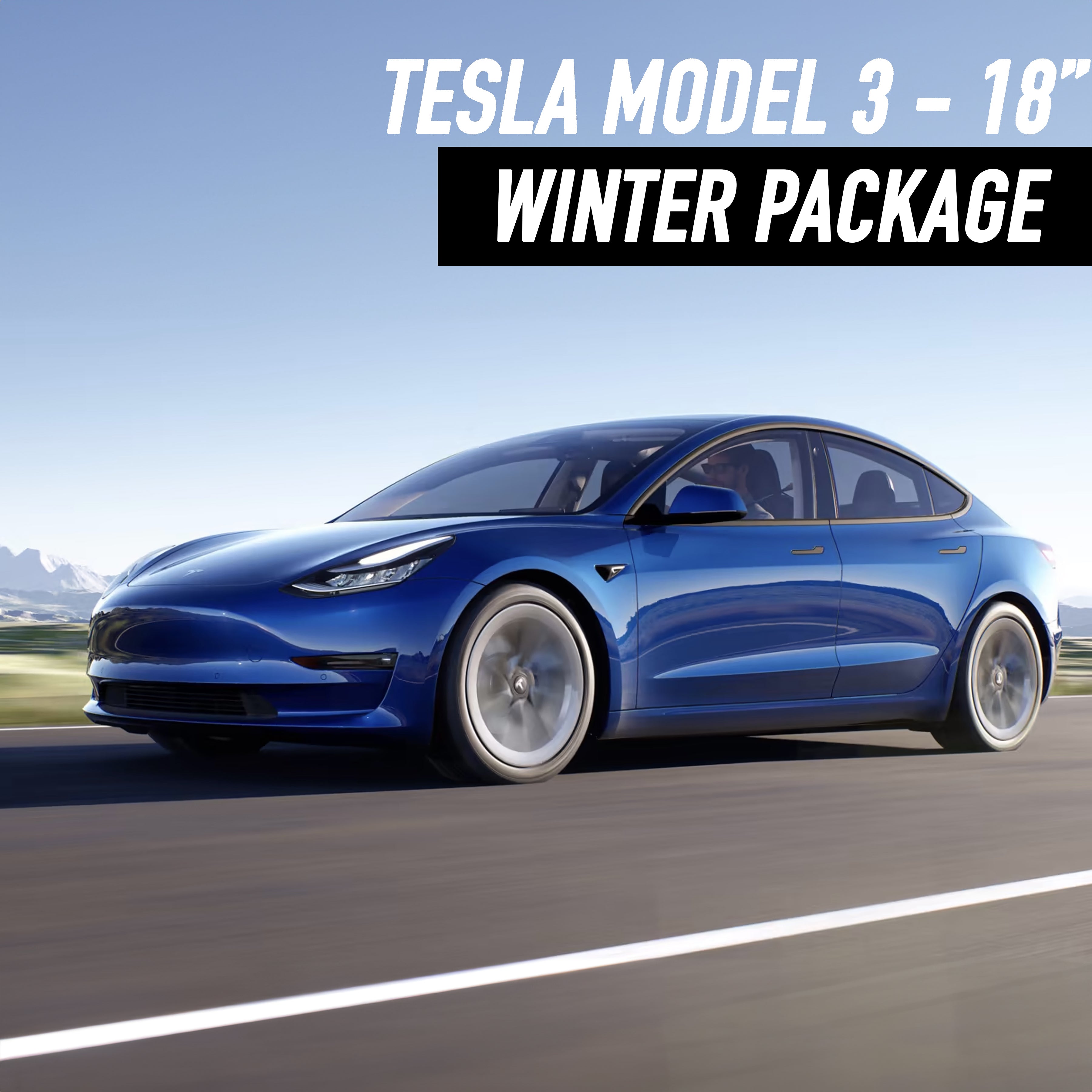 Tesla Model 3 18" Winter Package | T1 Motorsports