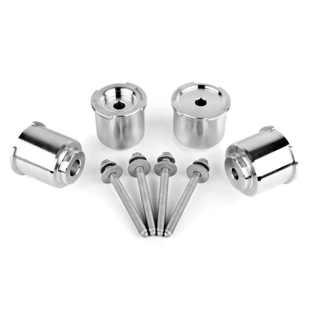 Macht Schnell Solid Aluminum Subframe Bushing Kit - E82 1M & E9X M3