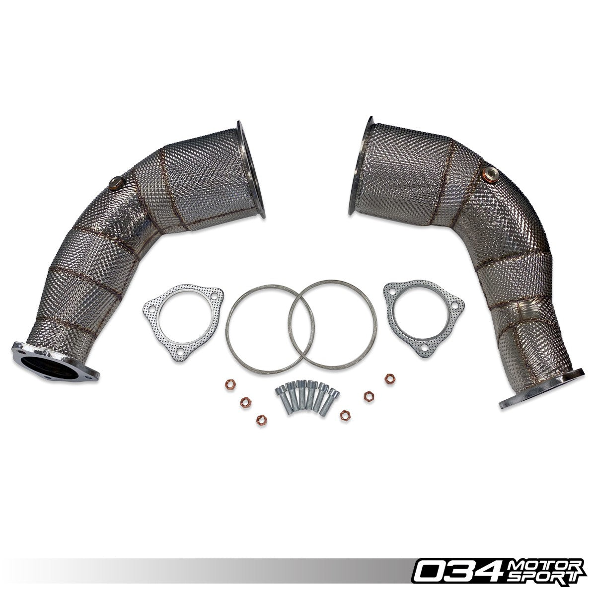 034 Motorsport Stainless Steel Racing Catalyst Set for B9 Audi RS5